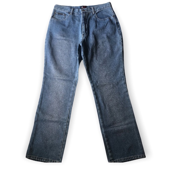 New York & Company | Jeans | Ny Co Sparkly Glitter Denim Jeans | Poshmark